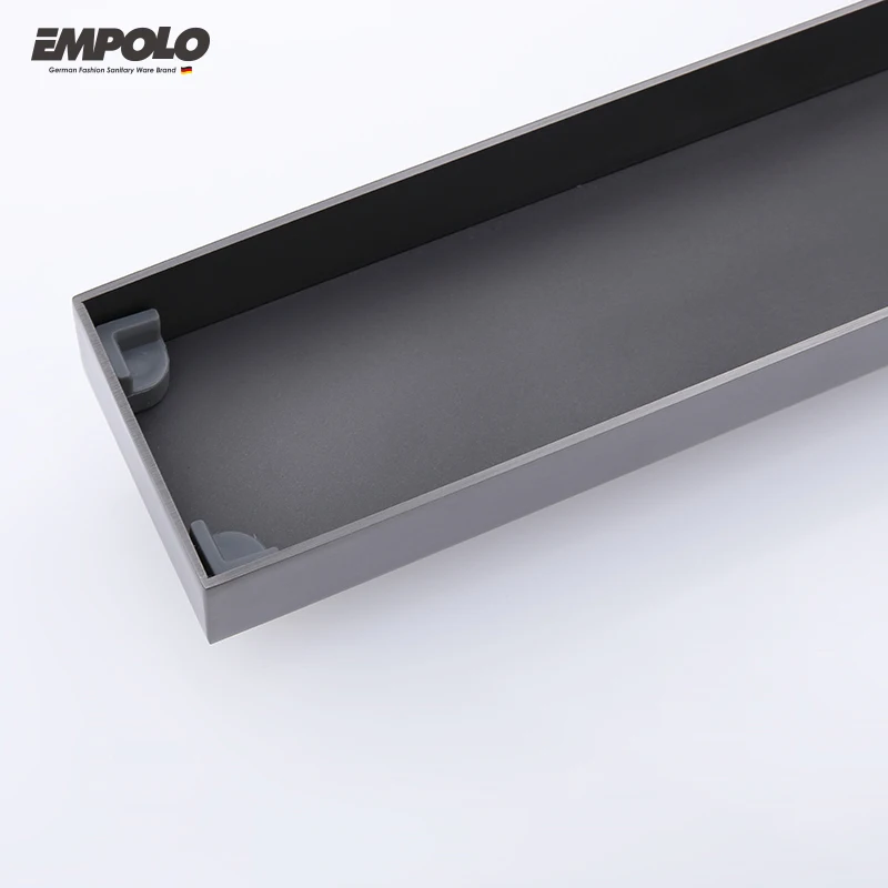 Modern Anti-Odor Stainless Steel Floor Drains Concealed Square Design ...