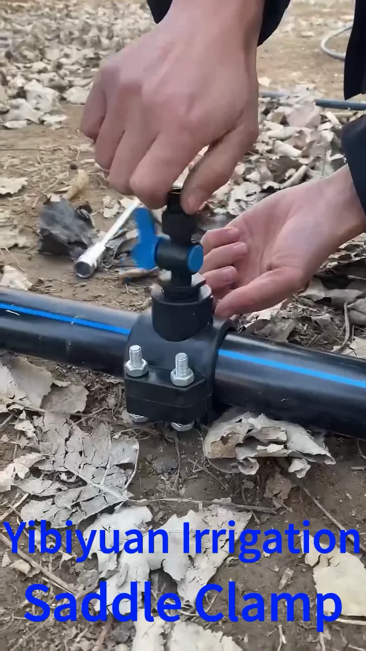 Compression Drip Irrigation Pipes And Fittings Hdpe Agriculture Irrigation Pe Pipe Pp Saddle ...