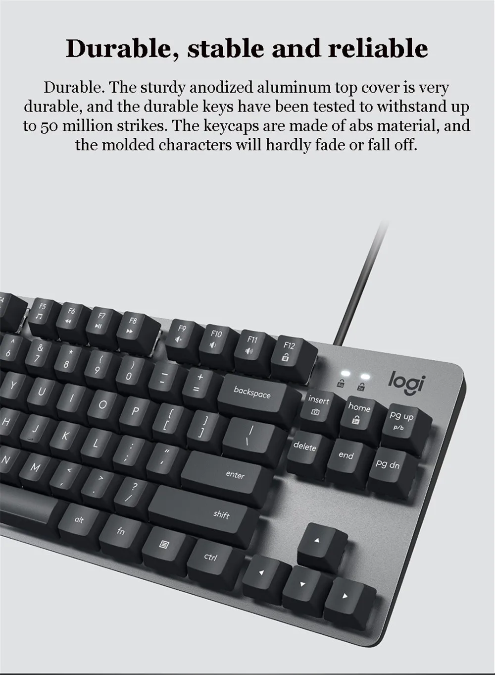 Logitech K835 Wired Tkl Mechanical Keyboard 84-key Desktop Laptop Wired Office Game Usb Small ...