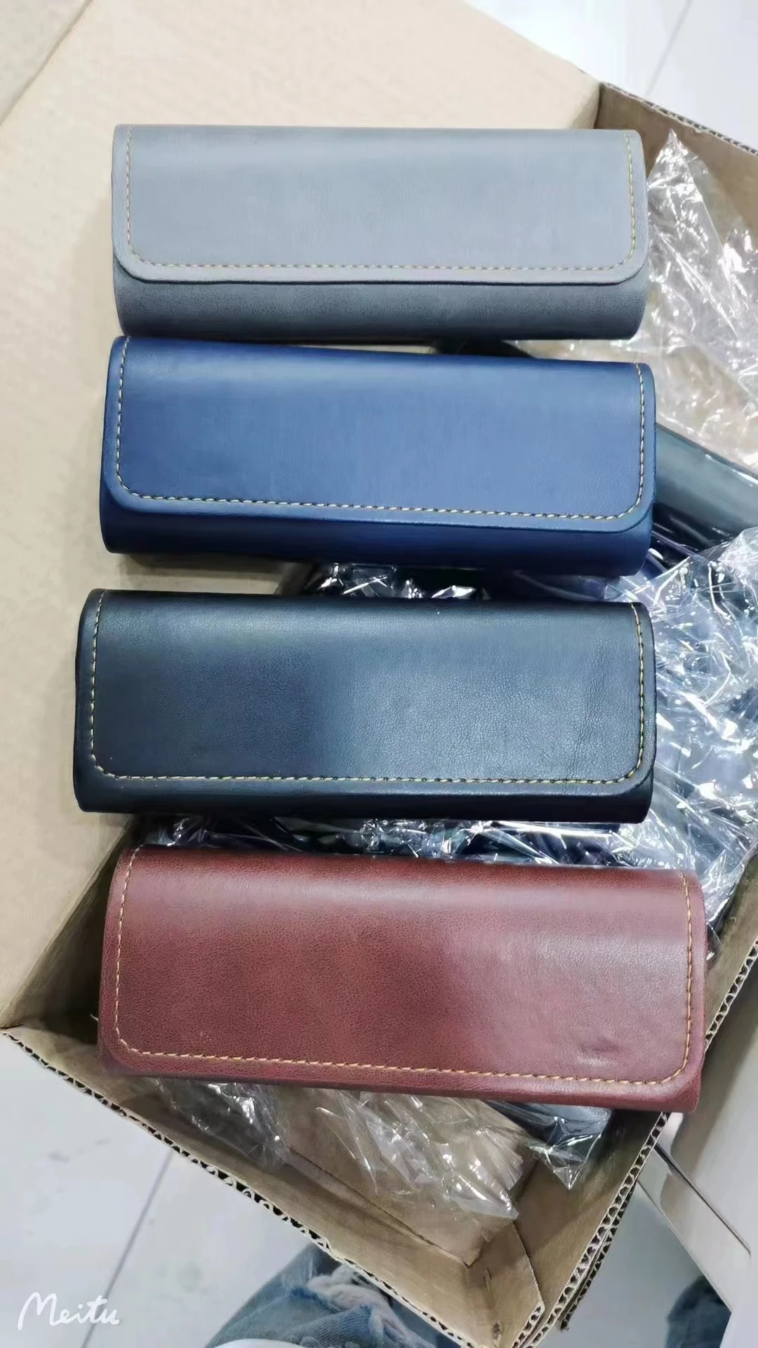 Customized Cheap Wholesale New Custom Logo Eye Glasses Case Custom Logo ...