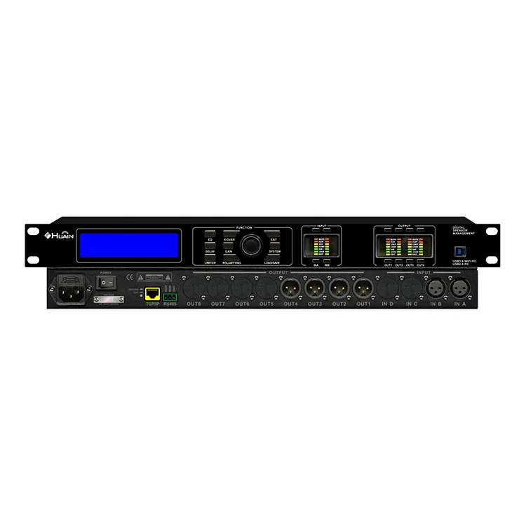 Pro Audio FM 96khz 32bit 2 in 4 Out DSP Effect Processor