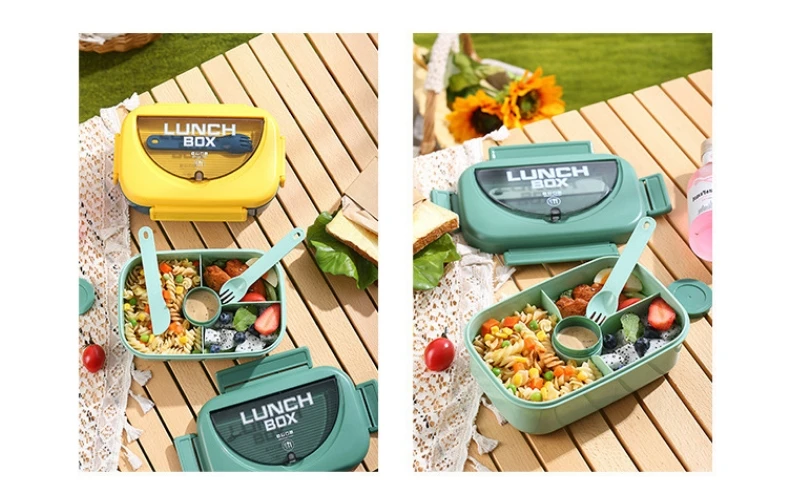 Custom Branding Kids Lunch Box With Logo Bpa Free Plastic Lunchbox ...