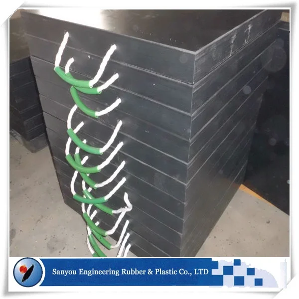 Customized Round Blocks Mobile Crane Outrigger Pads