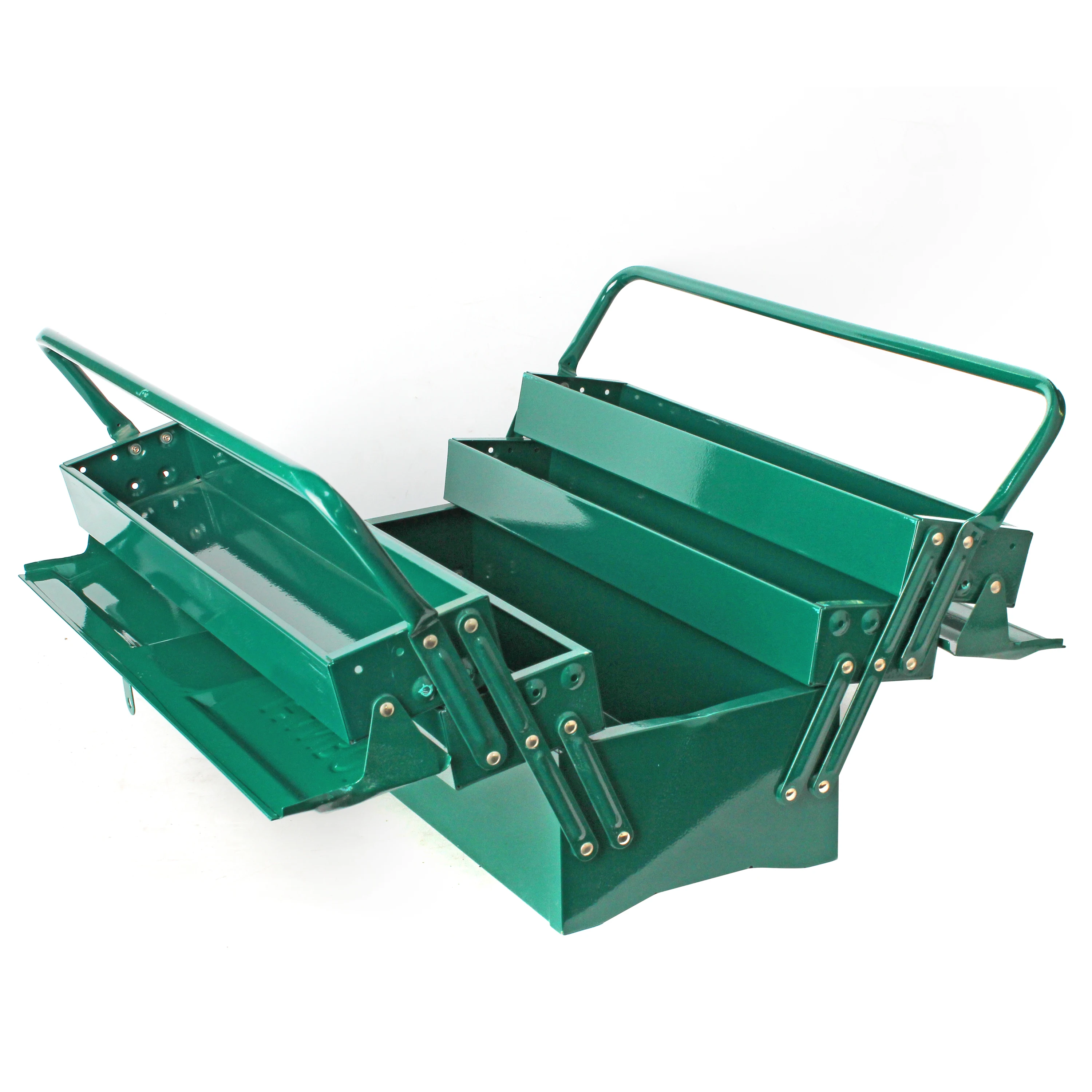 Professional 20'' Three-Layer Portable Iron Tool Box