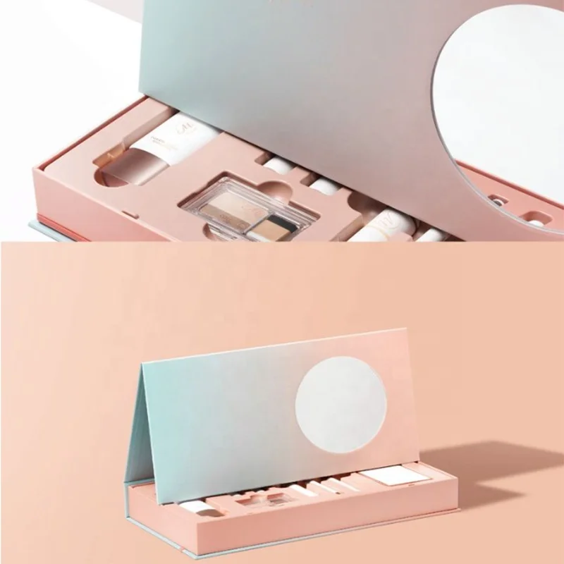 Custom Printed Logo Luxury Lipstick Kit Box Magnet Box For Full Colour ...