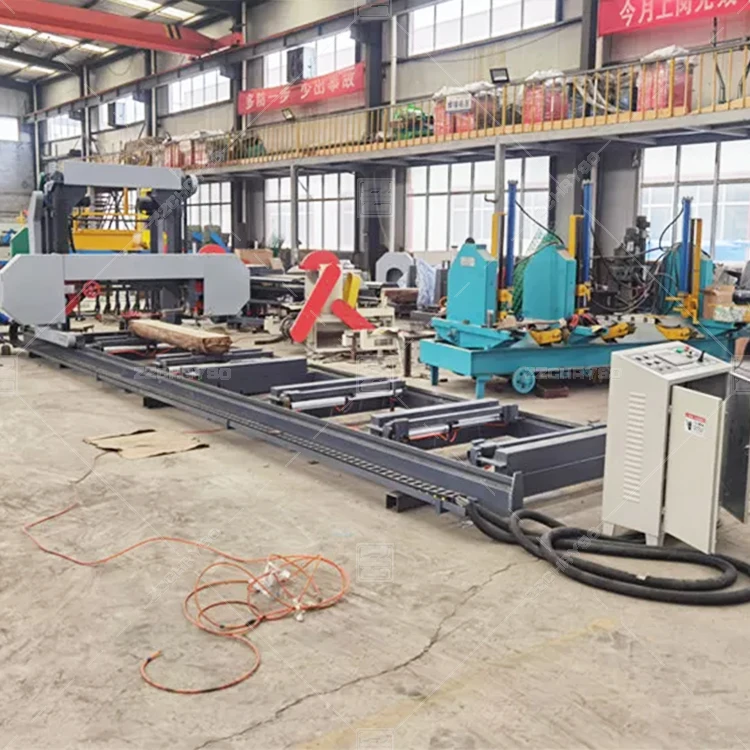 Big Saw Machine - Horizontal Log Band Saw for Woodworking