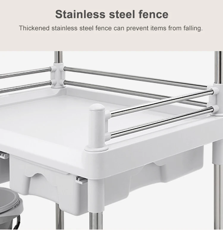 Transfusion Medical Trolley Abs And Stainless Steel Hospital Infusion ...