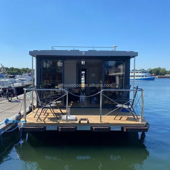 Houseboat For Floating Hotel Prefab House Modular House Boat Aluminum ...