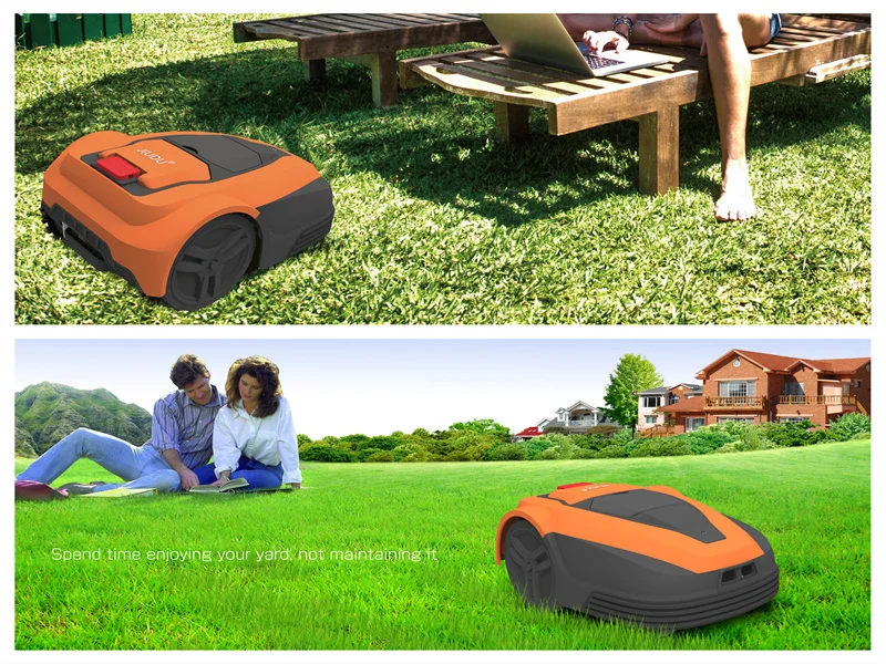 Intelligent Lawn Mower Rechargeable Auto Tuya App Control Mower For ...