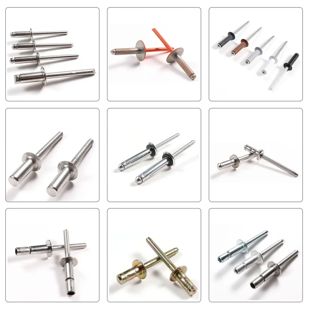 DIN Standard Pull Rivet Custom Rivet Carbon Steel With Zinc Plated ...