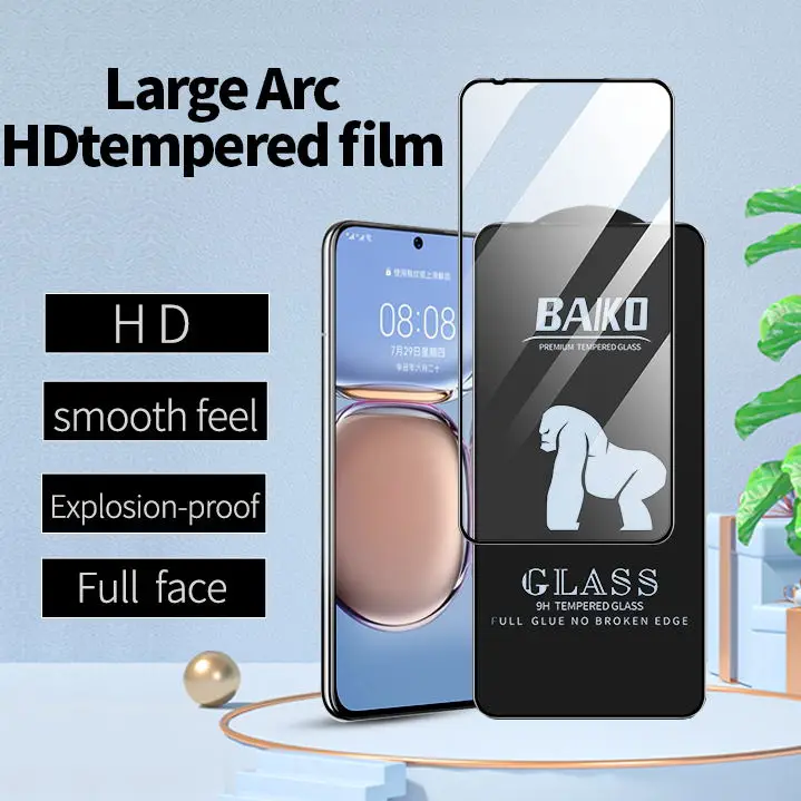 For iPhone 15 Tempered Glass Screen Protector for iPhone 15 Full ...