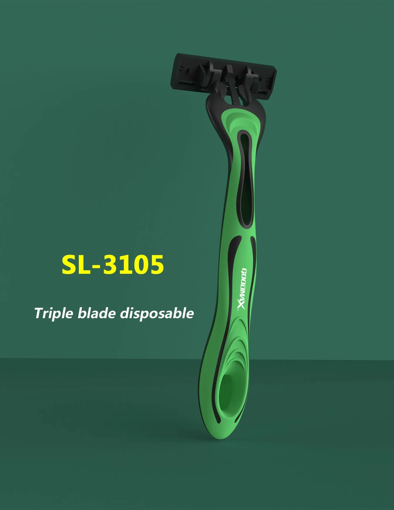 GOODMAX Triple Blade Shaving Razor - Custom Logo & ISO9001