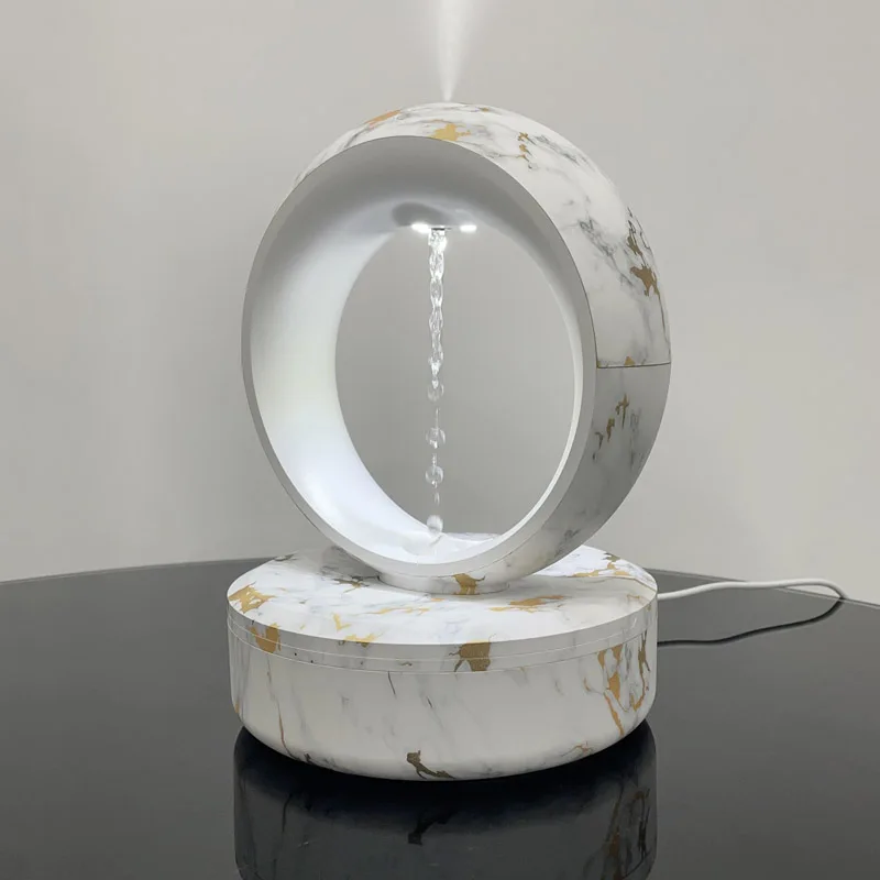 Luxury Smart Tabletop Led Night Light Cool Mist Maker Ultrasonic Water ...