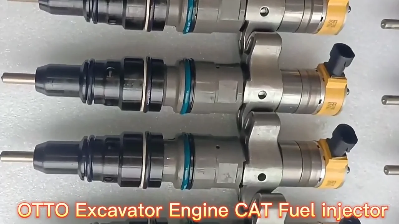 Otto Excavator Cat C9 Spare Parts Common Rail Diesel Fuel Injector ...