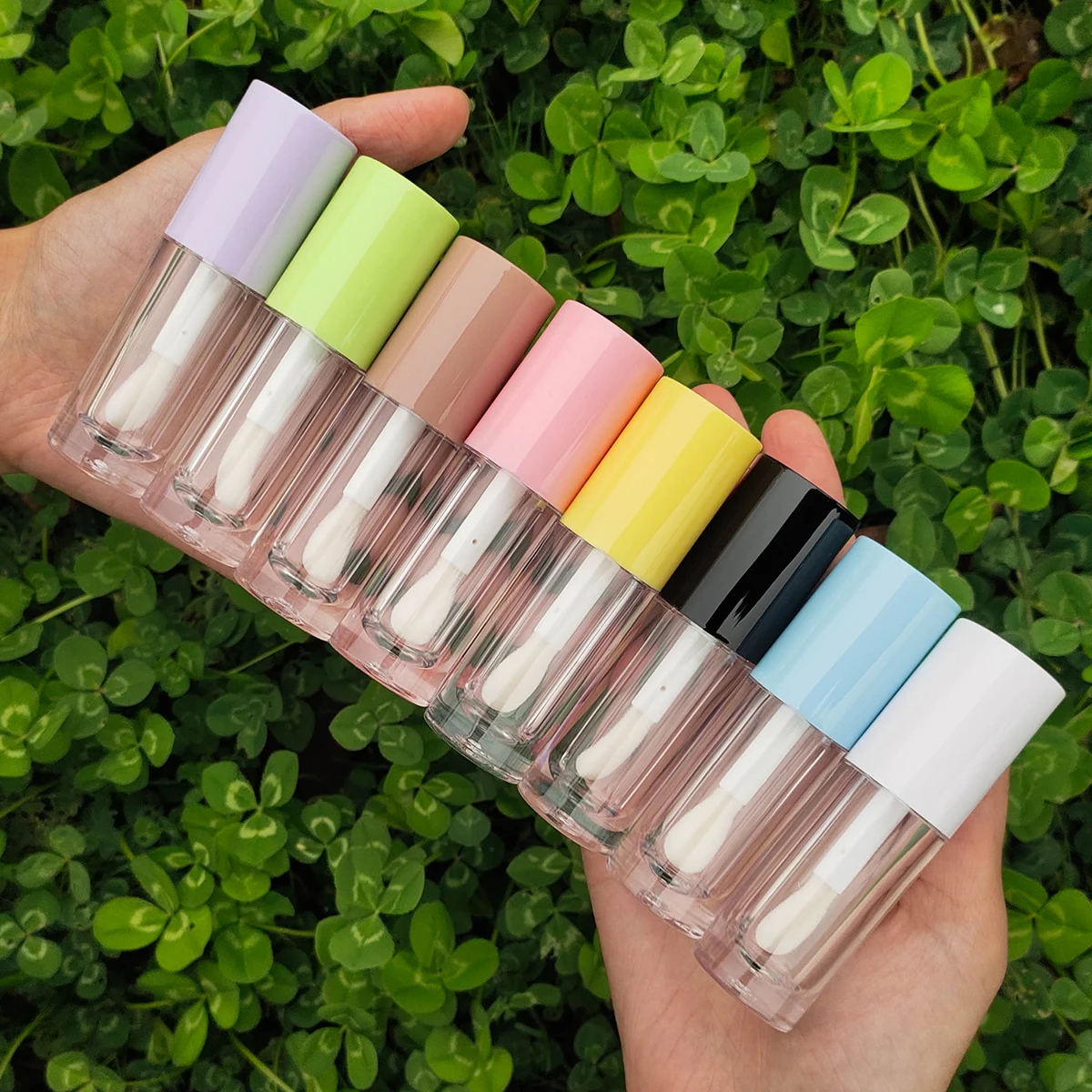 Big Brush Applicator Lip Gloss Packaging Wand Empty Lip Gloss Tube With ...