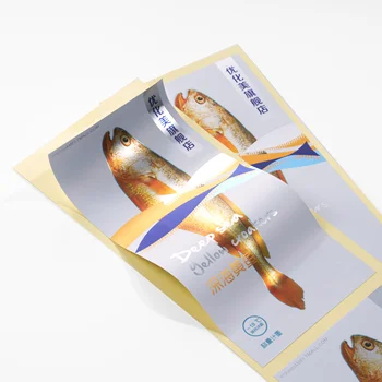 Company Design Labels Cartoon Waterproof Sticker Logo Adhesive Label ...