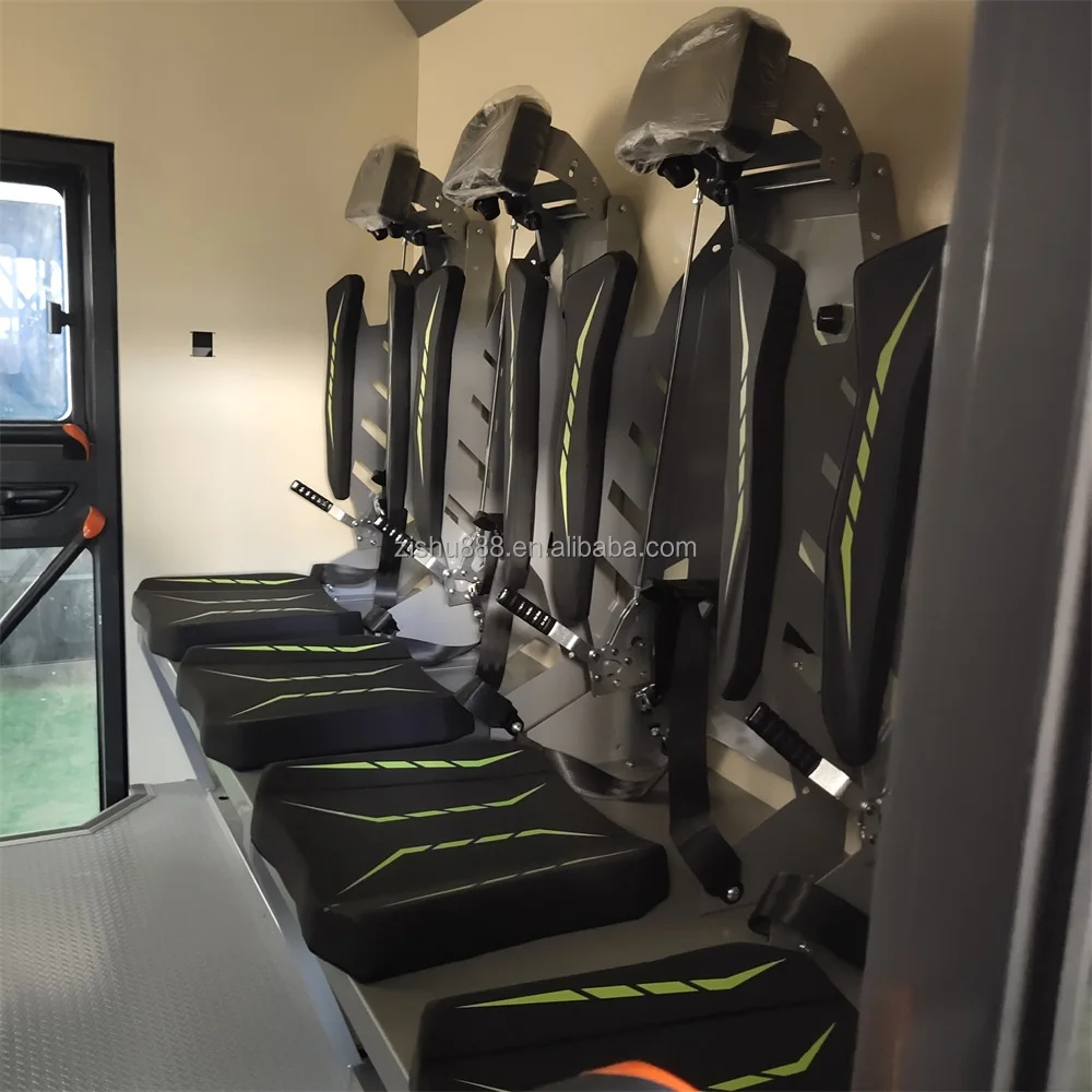 Customizable Fire Truck Crew Cabin Seats - Durable & Adjustable