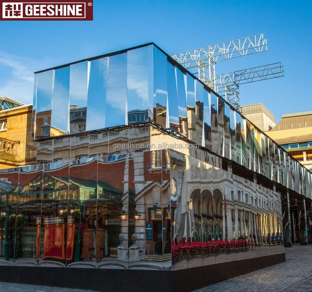 Acp Wall Cladding Mirror Finish Pvdf Pe/ Alucobond 3 Mm 4 Mm - Buy ...