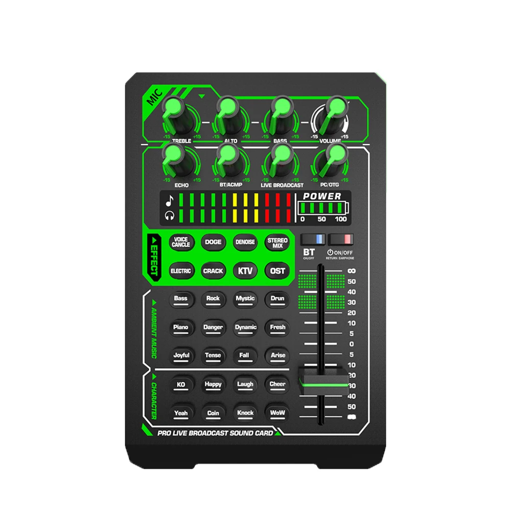 V8 Sound Card Upgraded Version Evo English Version Sound Effect Live ...