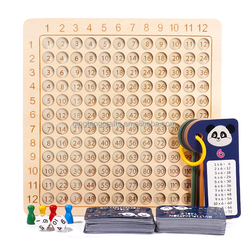 Multiplication Board Game - Educational Fun for Kids