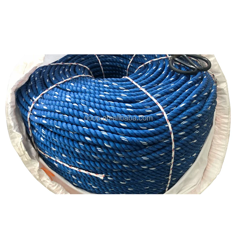批发hdpe 3股绳塑料扭曲pe钓鱼绳pp包装水产养殖 - Buy Rope aquaculture Rope pp Rope pe Rope ...