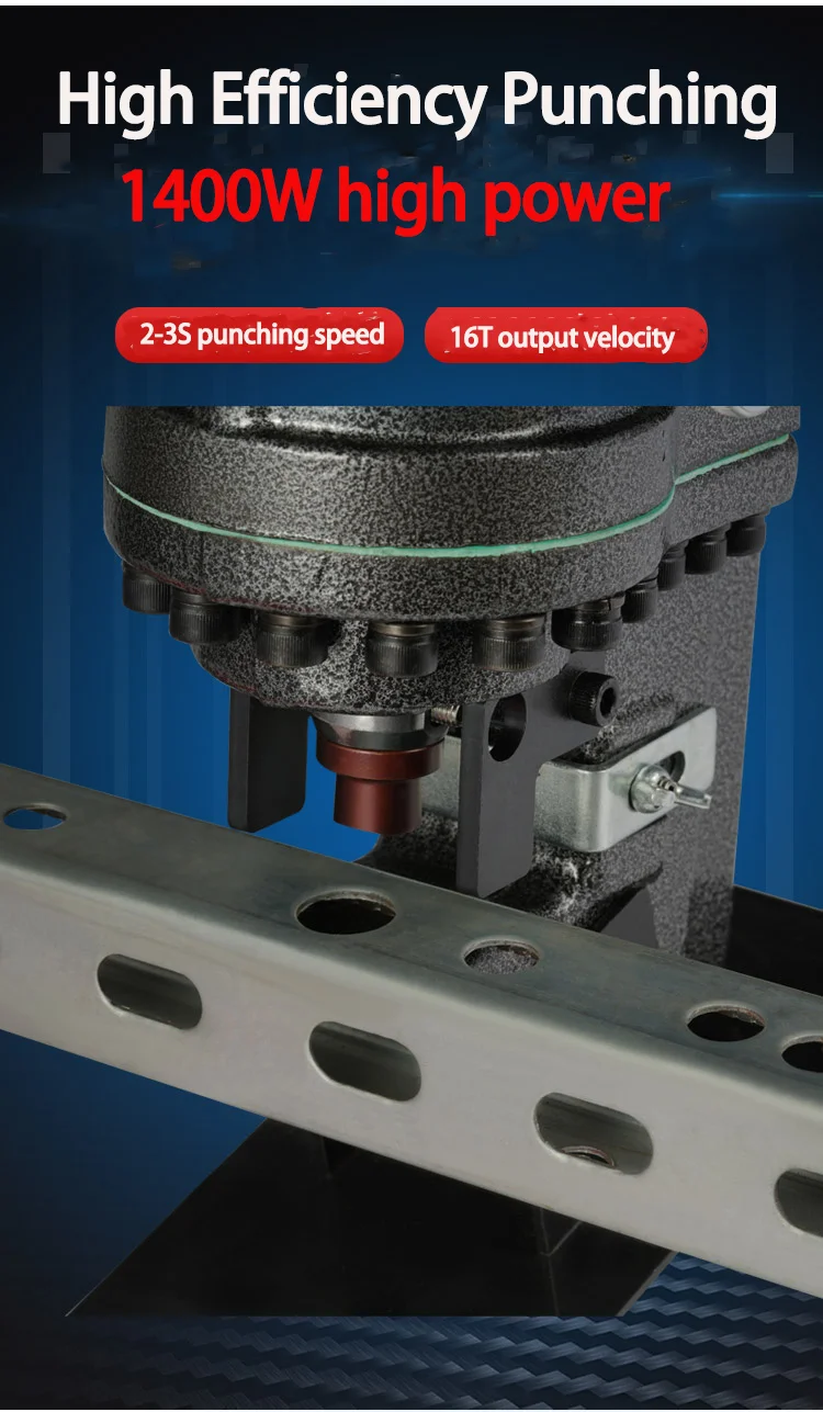 Portable Electro-hydraulic Punching Machine Yh-20 Angle Steel Short ...