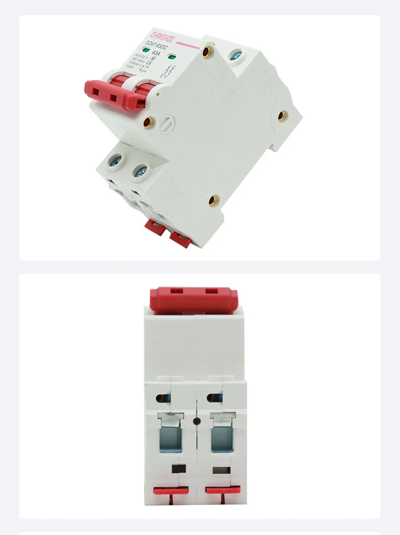 Miniature Circuit Breakers MCB DC DZ47-63 Model 1 6KA Electrical ...