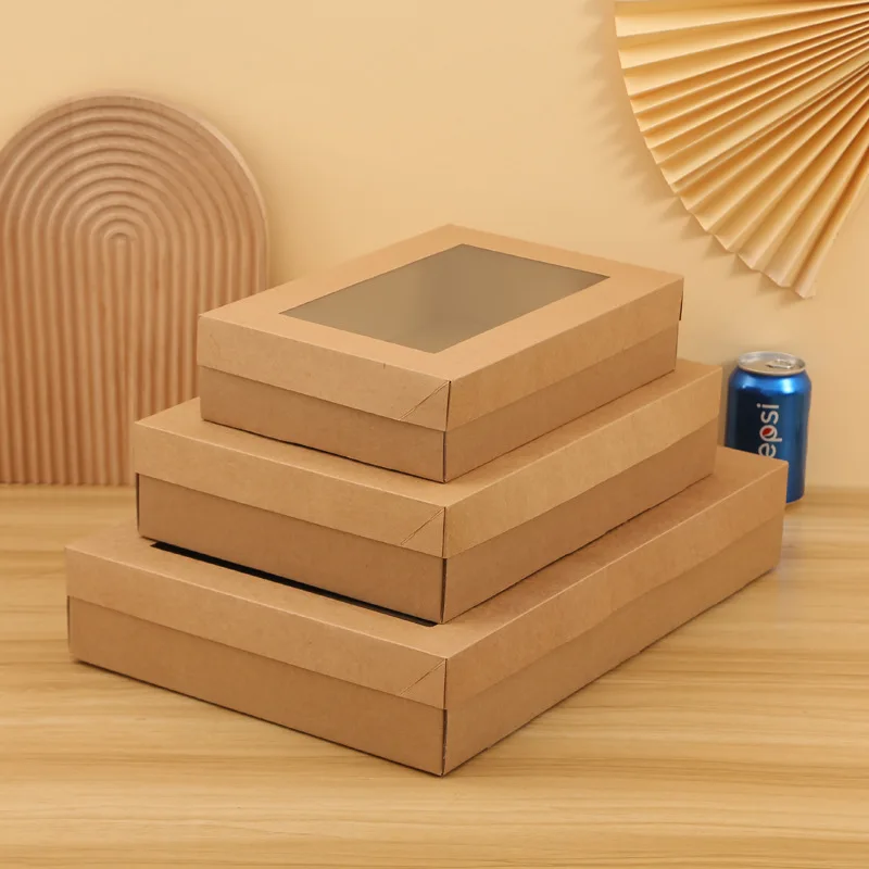 Wholesale Eco-Friendly Cardboard Picnic Boxes with PVC Window