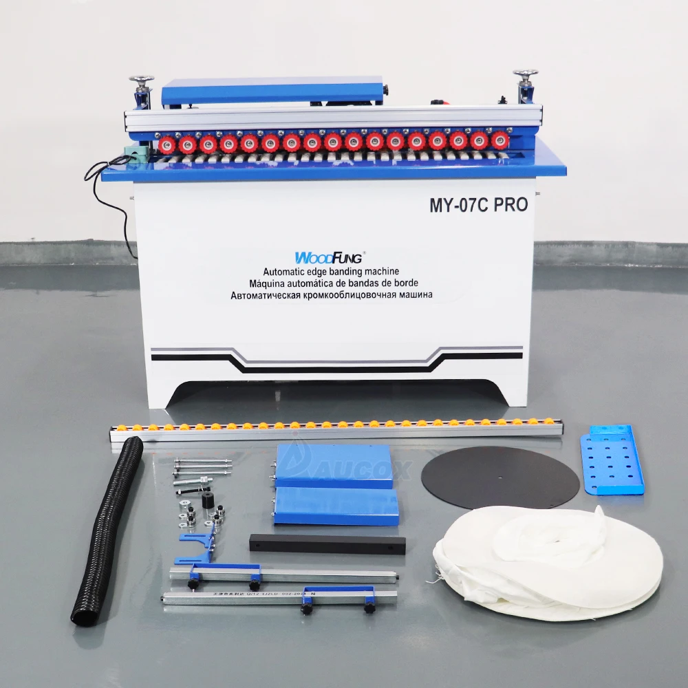 MY07C PRO Automatic Melamine Veneer PVC ABS Edge Banding Machine with ...