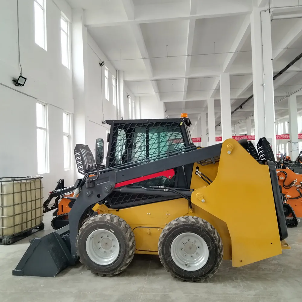 1 TON WHEEL LOADER WHEELED SKID STEER LOADER for SALE| Alibaba.com