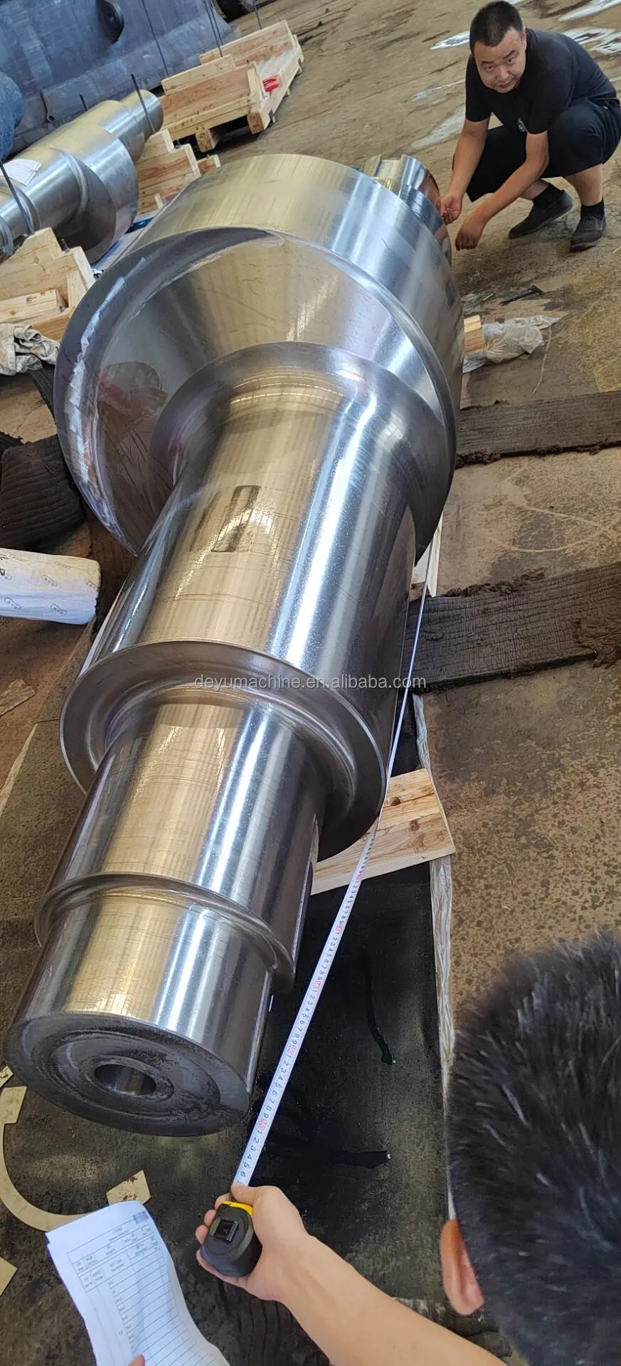 Customized Forging Metal Driving Rotor Shaft Crank Shaft Pto Eccentric ...