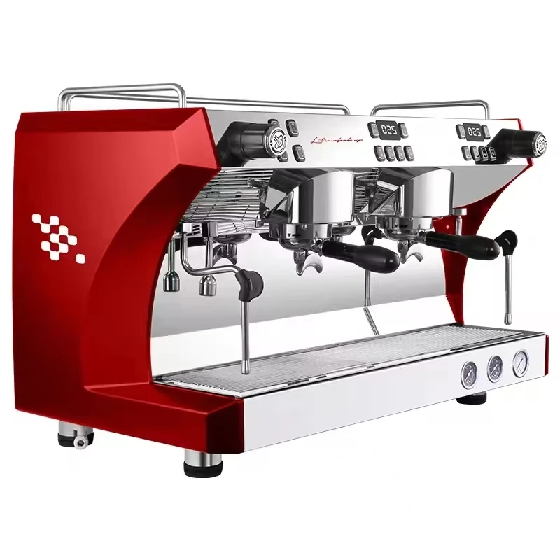 commercial double head Italian semi-automatic Coffee machine| Alibaba.com