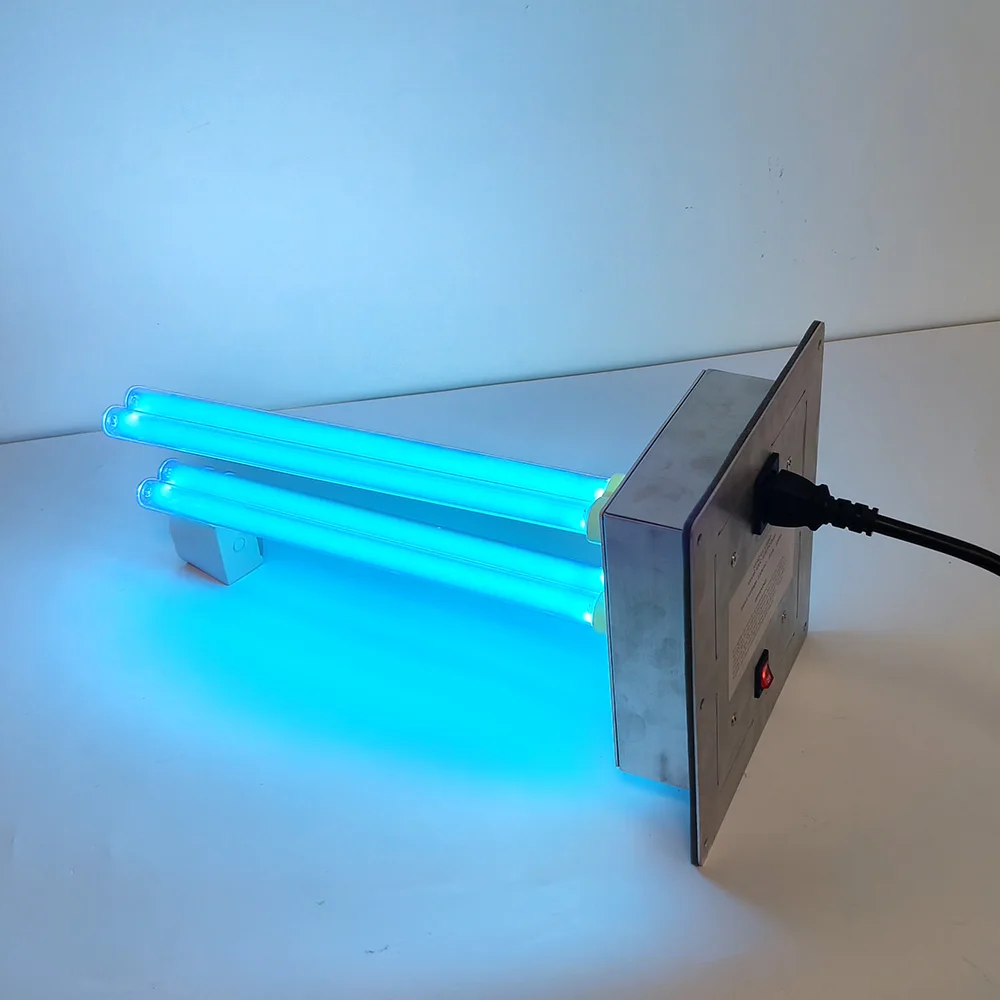 Dual Hvac Uv Lights IN-Duct Whole Home Air Purifier High-Efficiency ...