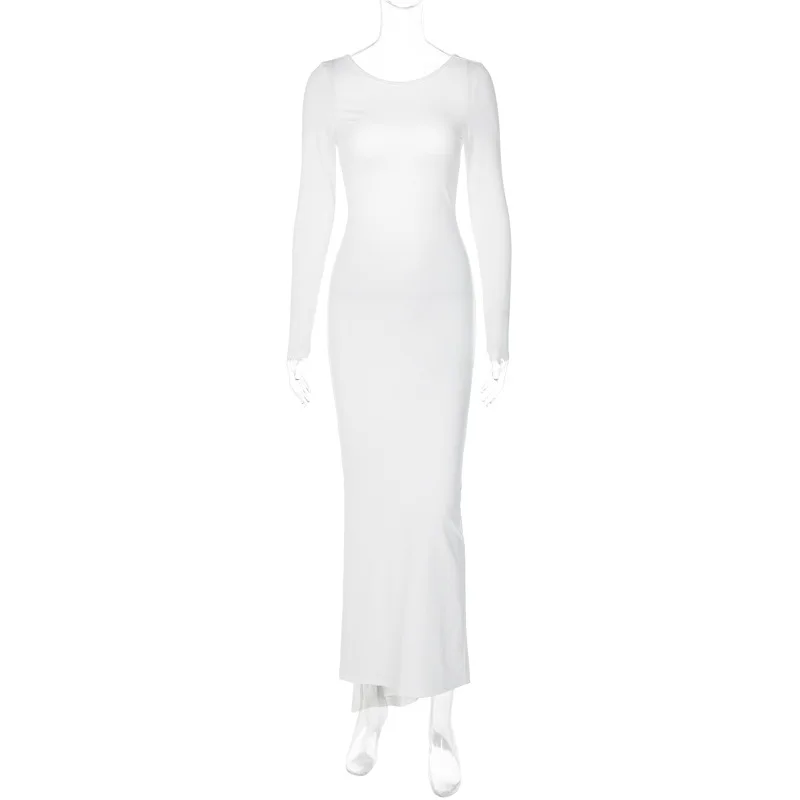 Fs9949a Hot Sale Sexy Long Dress Women Fashion Backless Dresses