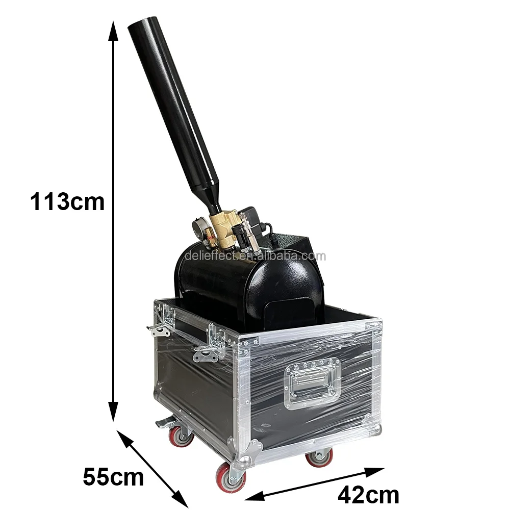 DMX512 Stadium Shot Confetti Cannon Machine for Gender Reveal & Events ...
