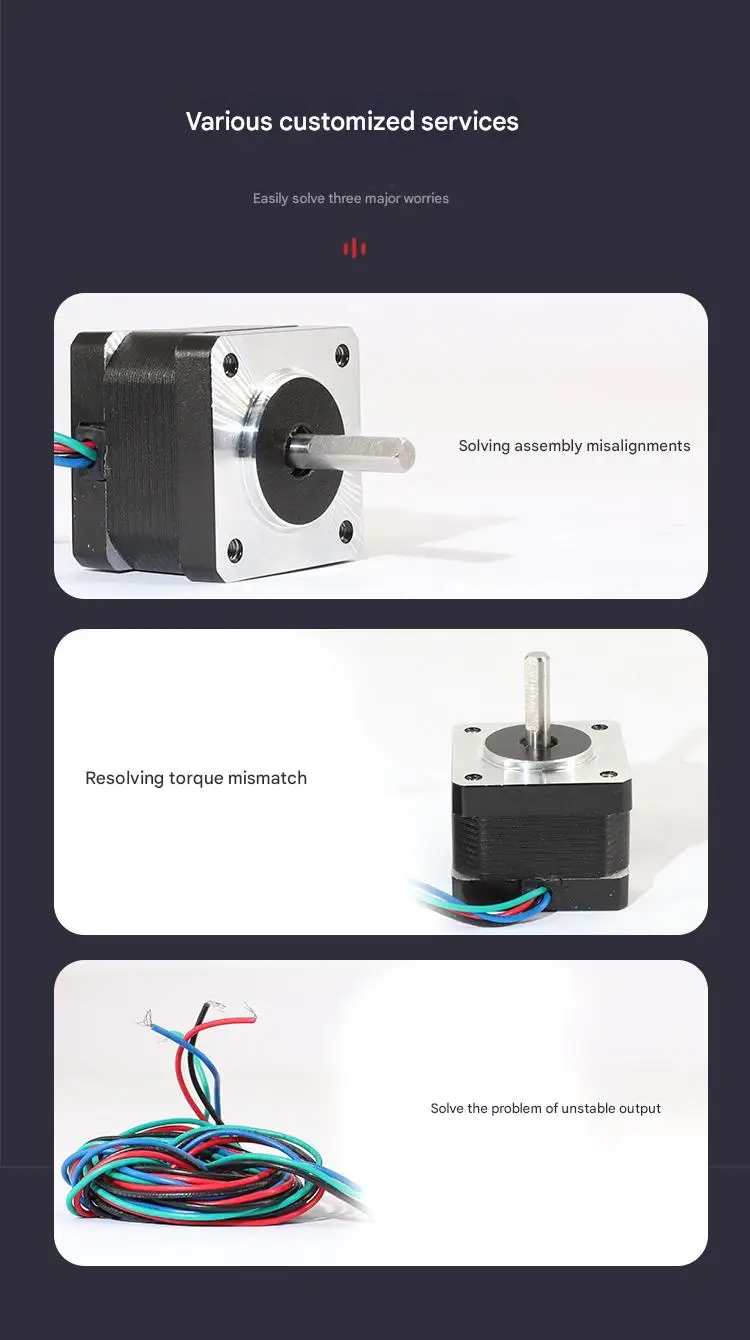 35 Rotary Stepper Motor Optical Axis Two-phase Micro Small High Torque ...