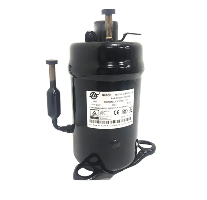 220V Vertical Hermetic Rotary Compressor R134a Fixed-Frequency ...
