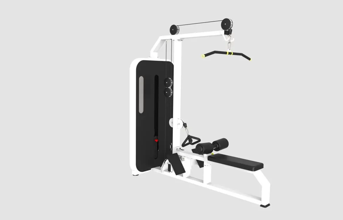Commercial Cable Gym Fitness Equipment Pin Loaded Gym Machine Lat ...