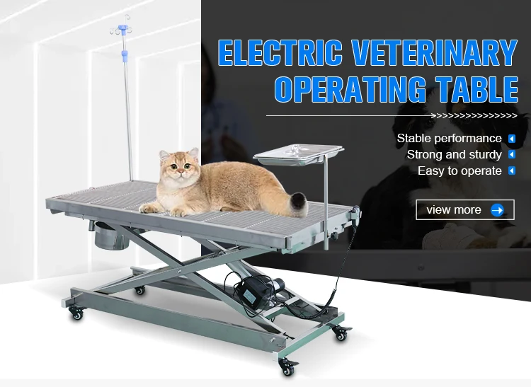 Thermostatic System Veterinary Clinic Operating Surgical Table For ...
