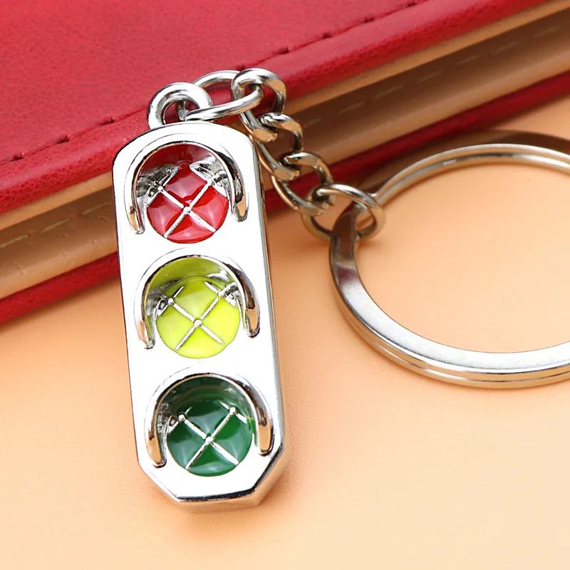 Creative Custom Laser Engraving Logo Zinc Alloy Metal Traffic Light ...