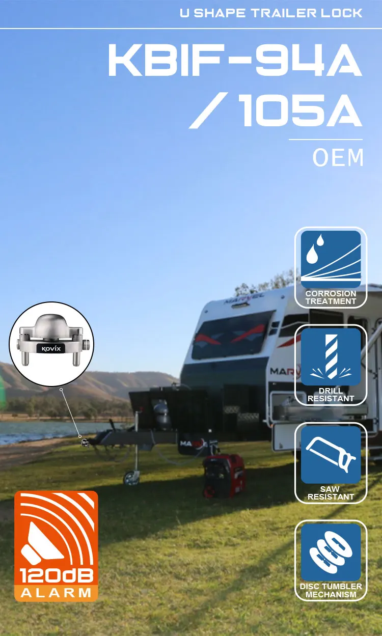 Best Heavy Duty Trailer Smart 120 Decibel Alarm Anti-Theft Trailer ...