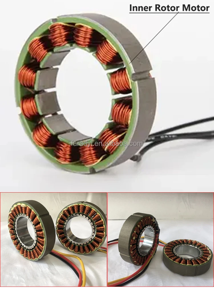Faradyi 12V DC Brushless BLDC Frameless Motors for Exoskeleton Robots ...