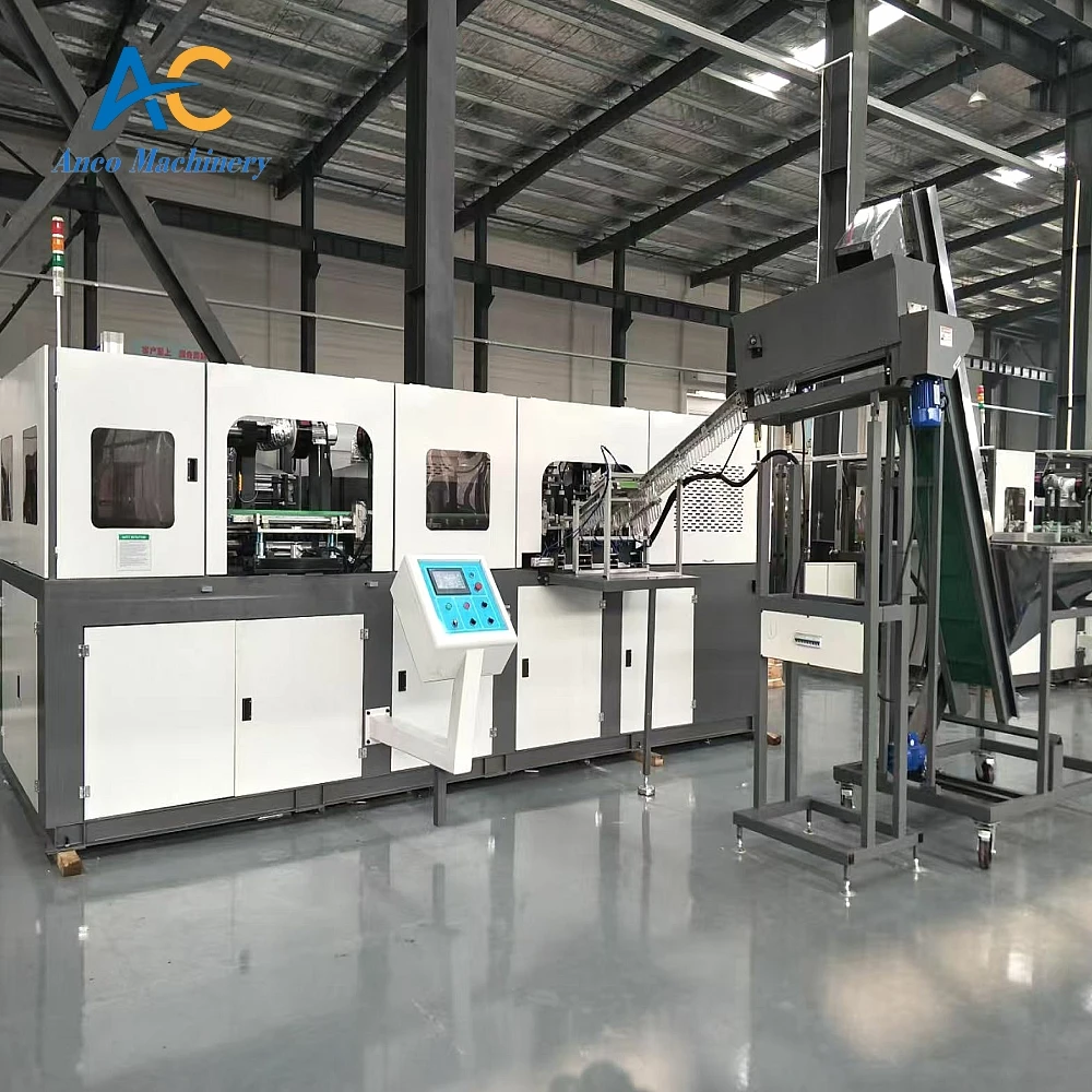 4-Cavity Fully Automatic 2L Pet Bottle Blowing Machine SMC Rotary ...