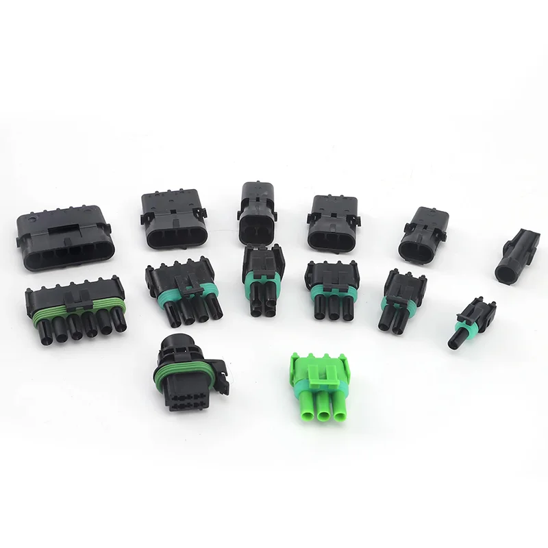 15336376 Auto Connector Wire Harness Connector Waterproof 1 Pin Plug ...