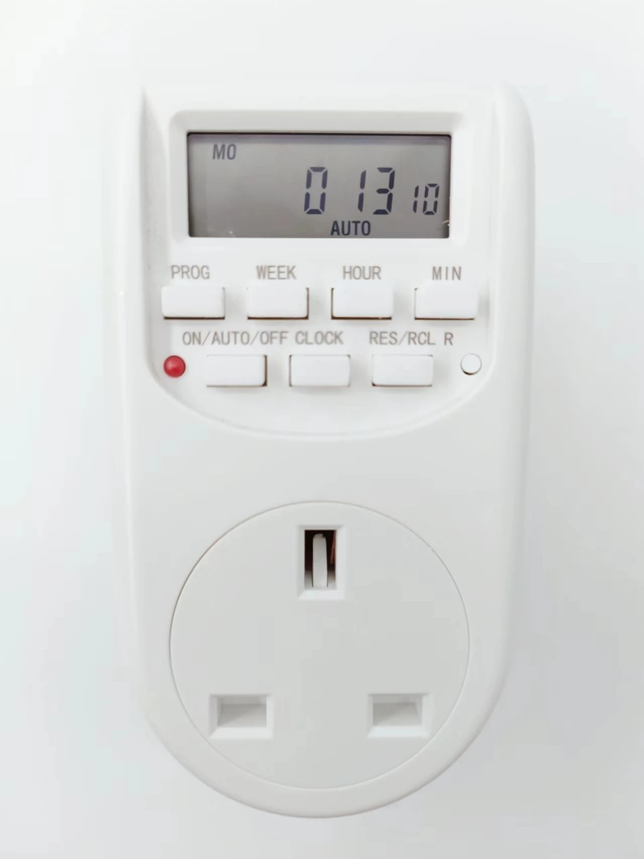 24 Hour Programmable Digital MCB Type Time Switch UK Plug-in Infinite ...
