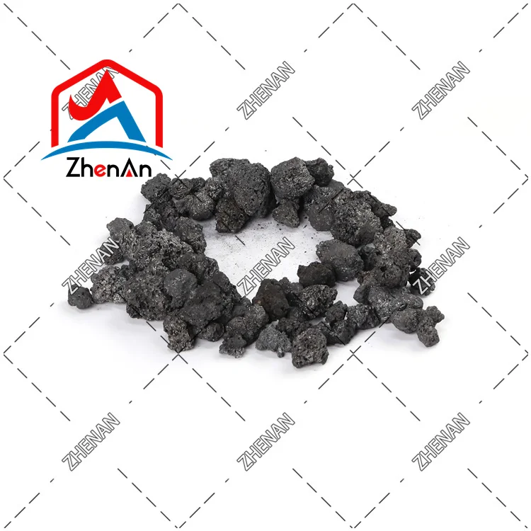Black Petroleum Needle Coke Petroleum Coke Carburizing Agent Calcined ...