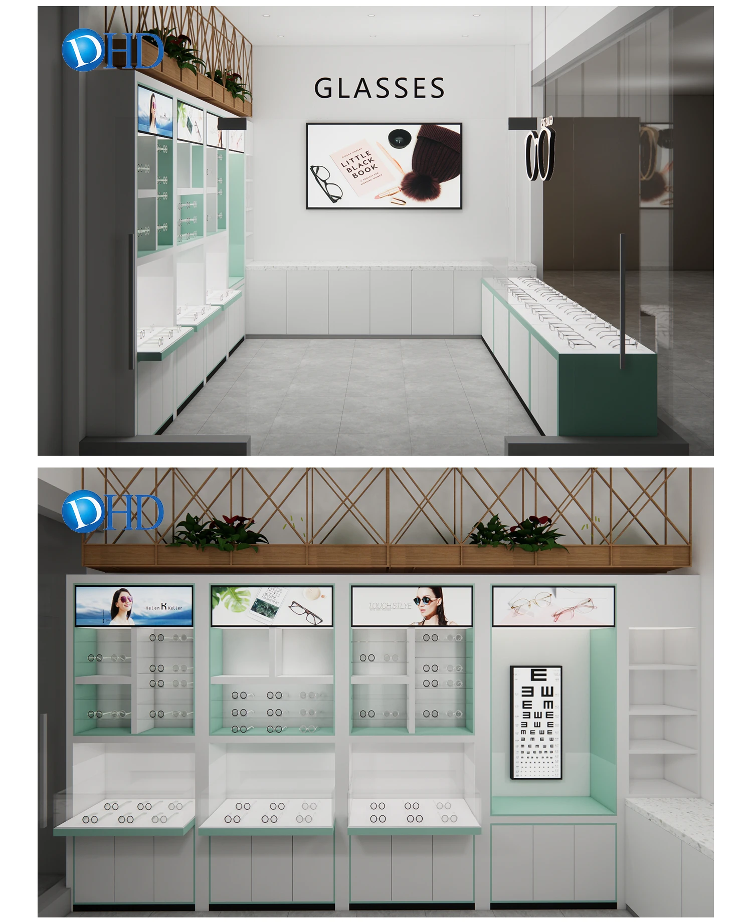 Customized Eyewear Showcase Display - Bespoke Solutions