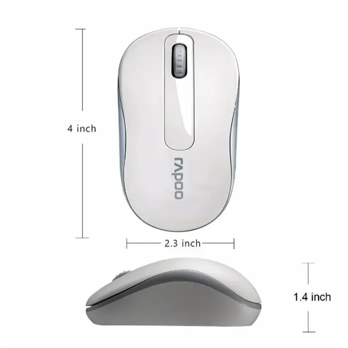 FOCUS Custom Logo Wireless Mouse Promotional Business Gift Bluetooth ...
