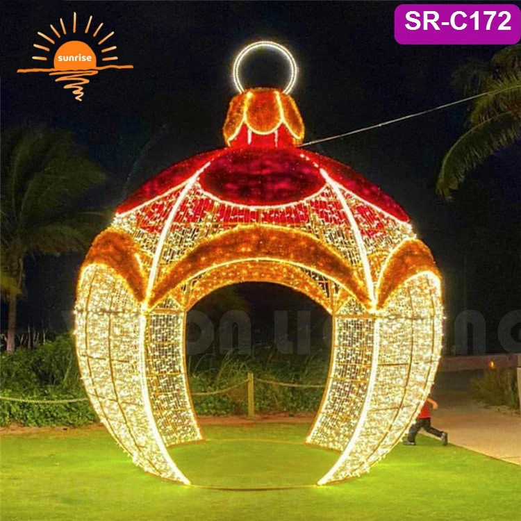 Customized Outdoor Waterproof LED Christmas Light Balls