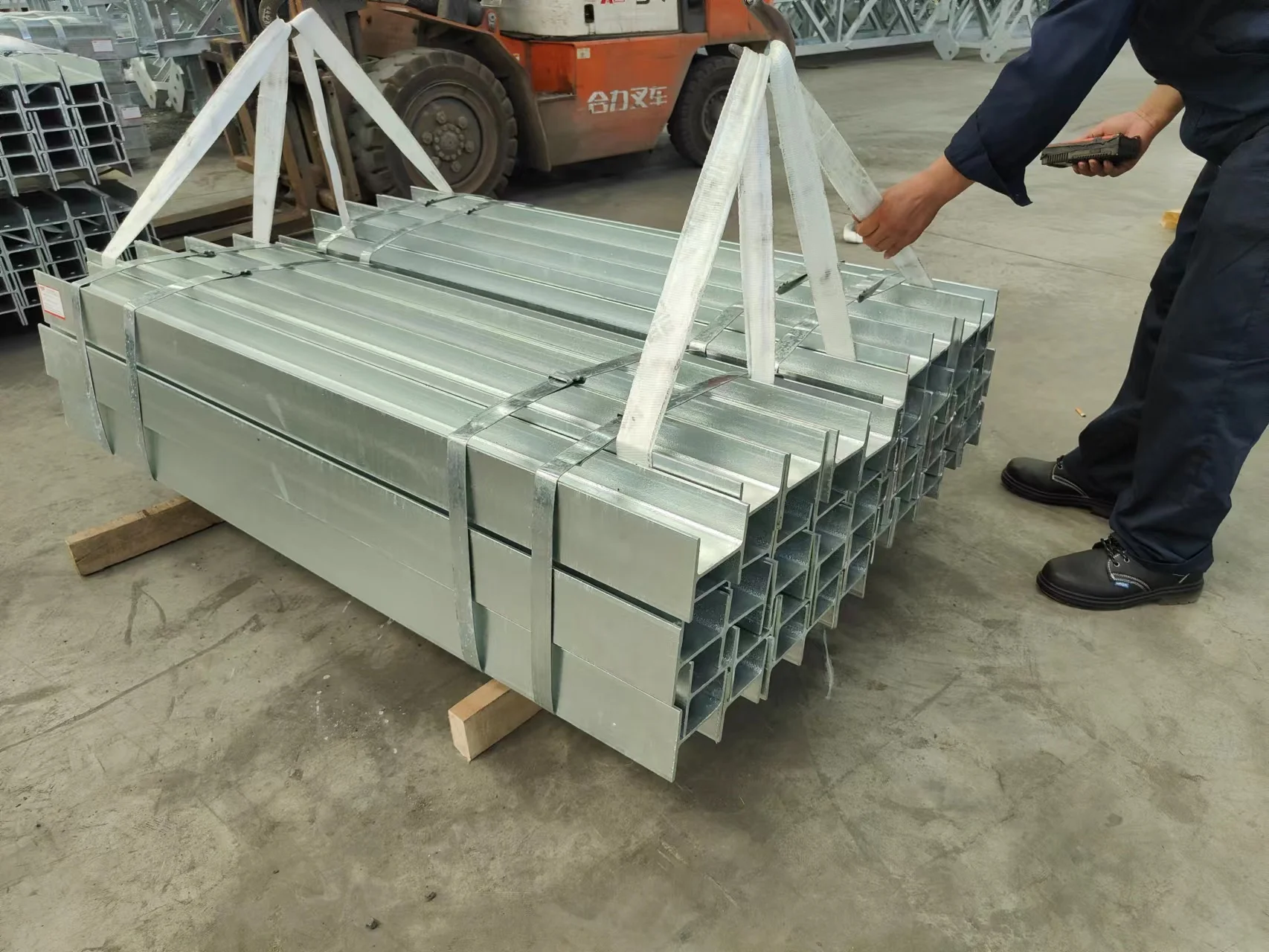 100x100mm 150*150mm Galvanized Steel H Beam Q235 H Beam Price H Beam ...